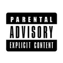 Parental Advisory Explicit Content stickers for CD/DVDs (1 sheet, 90 ...