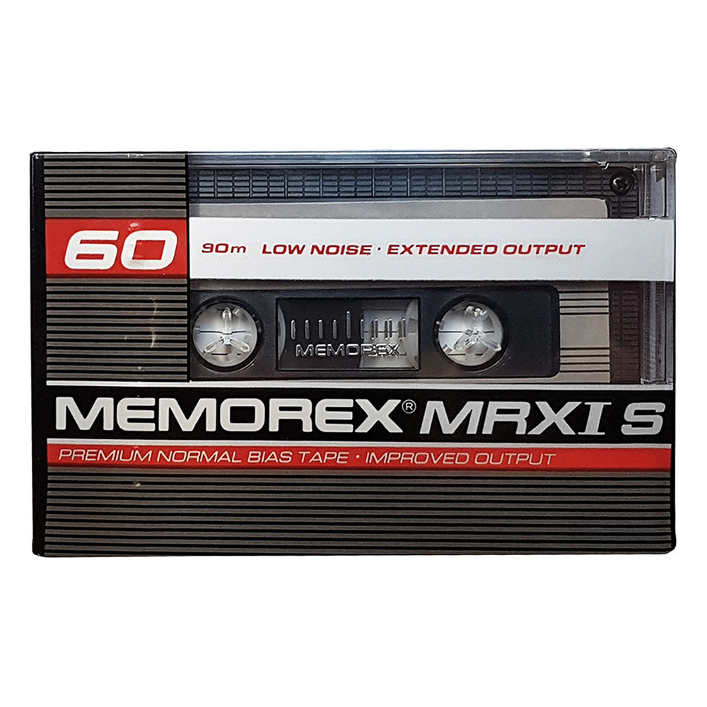 Memorex MRXI S 60 ferric blank audio cassette tapes - Retro Style Media