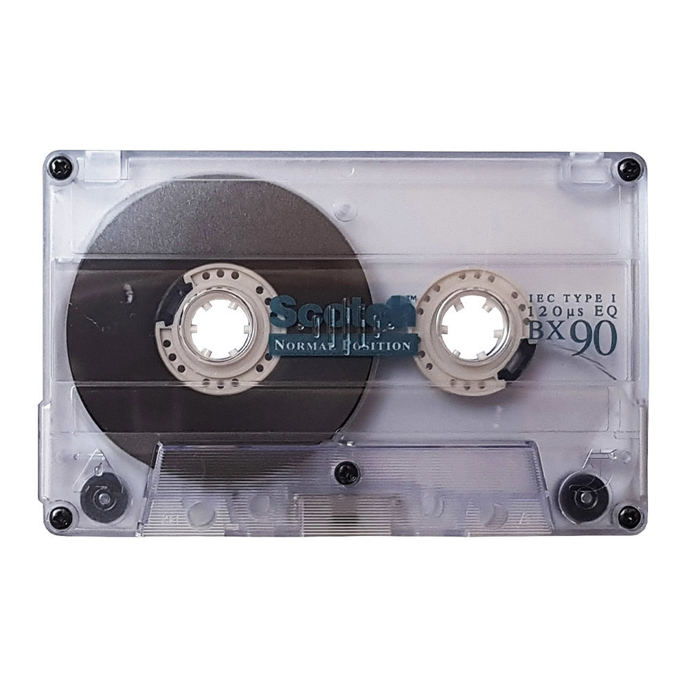 Scotch BX90 ferric blank audio cassette tapes - Retro Style Media