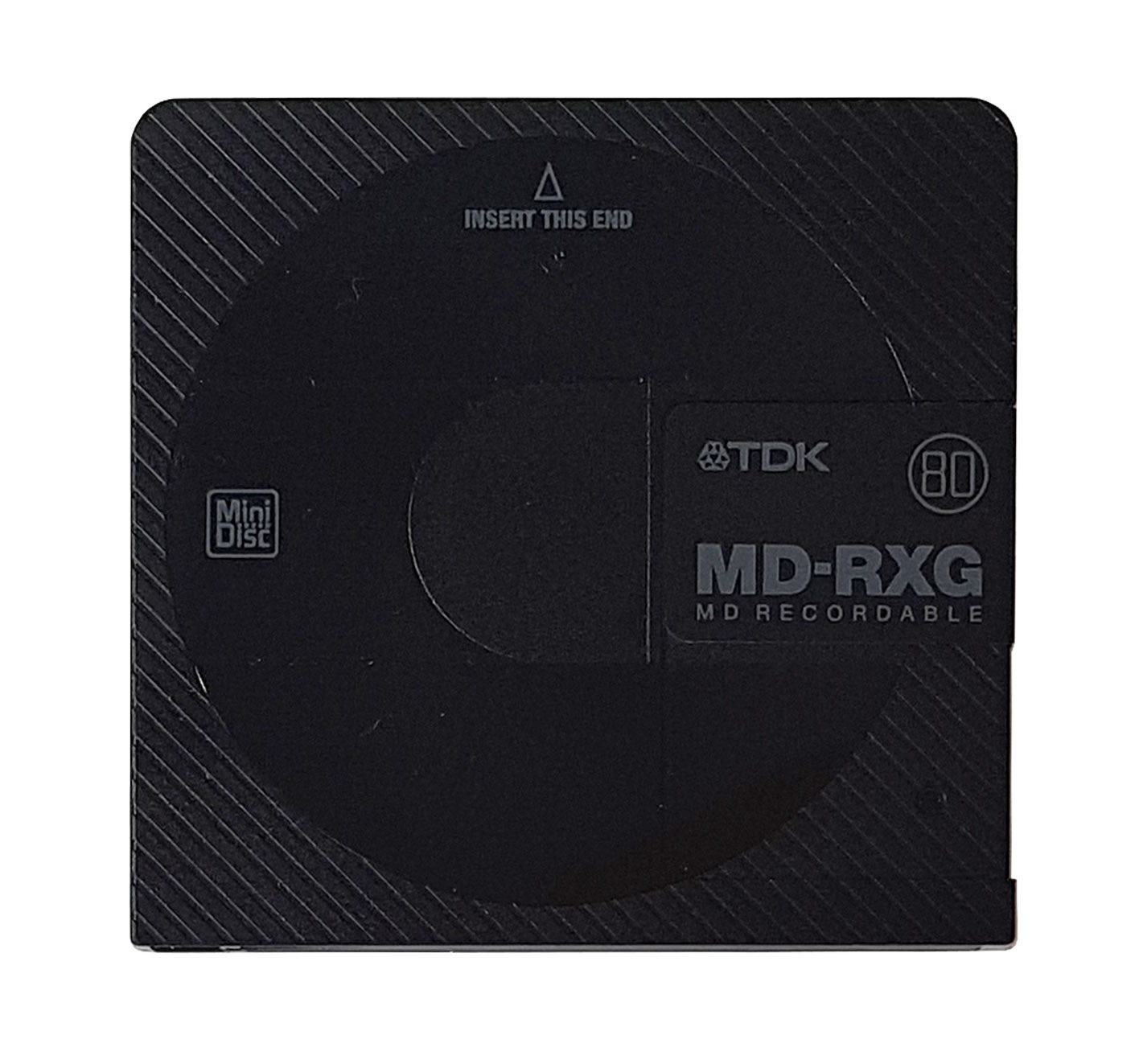 TDK MiniDisc MD-RXG 80 minutes - Retro Style Media
